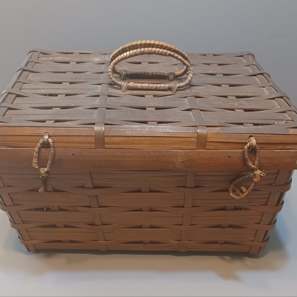 Other | Vintage Japanese Lunch Box Basket | Poshmark